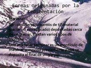 Modelado glaciar | PPTX