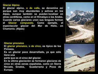 Modelado glaciar | PPT