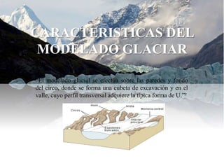 Modelado glaciar | PPTX