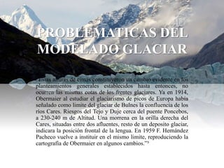 Modelado glaciar | PPTX