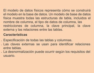 MODELAMIENTO DE BASE DE DATOS.pptx