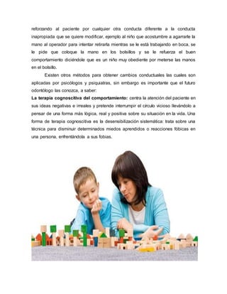 Modelamiento de la conducta | DOCX