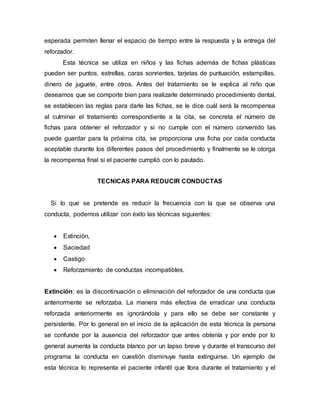Modelamiento de la conducta | DOCX