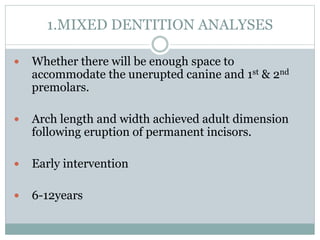 Model analysis in orthodontics | PPTX