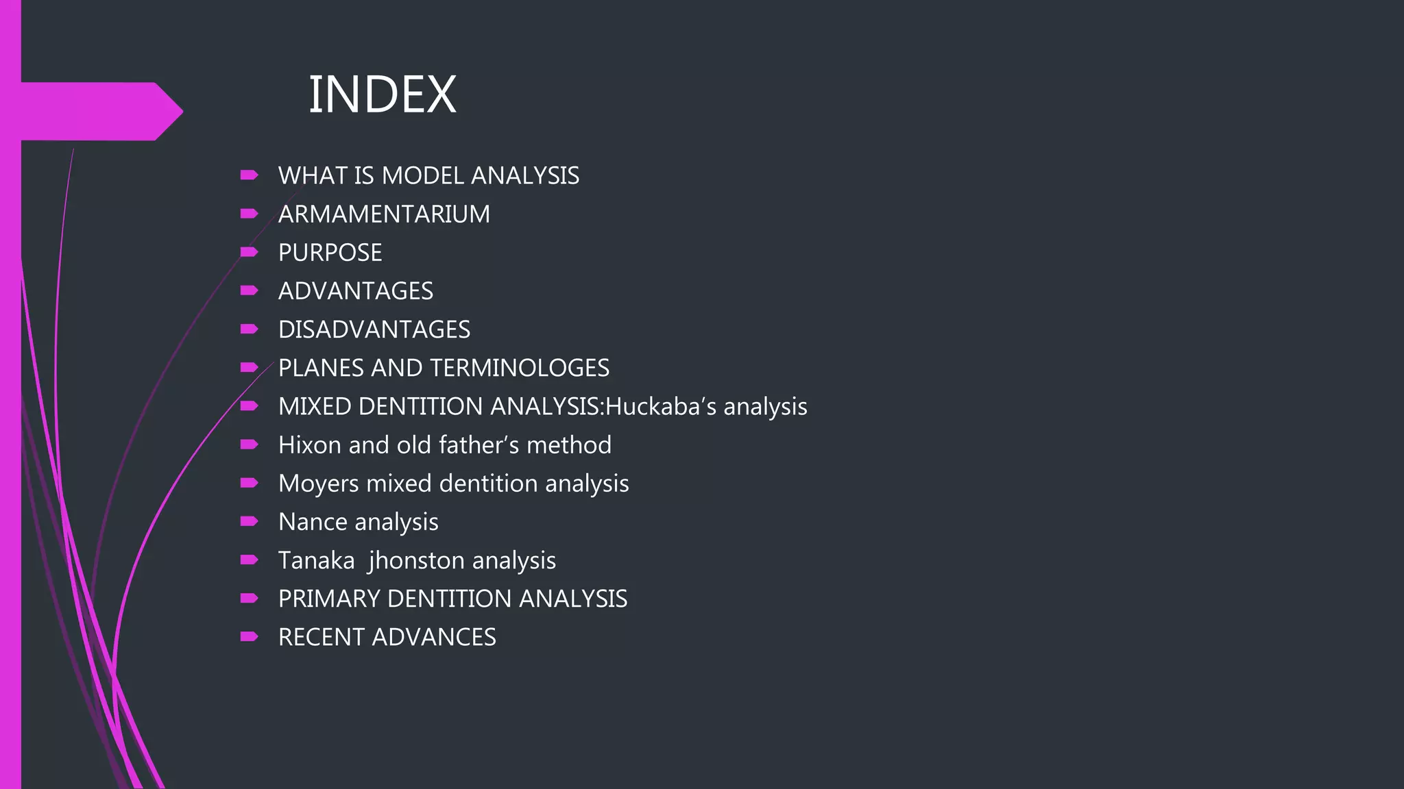 MODEL ANALYSIS | PPTX