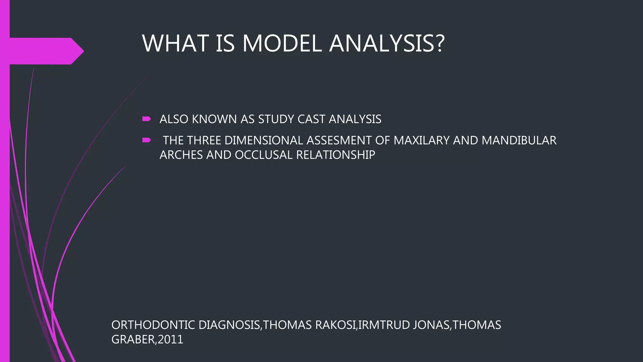 MODEL ANALYSIS | PPTX