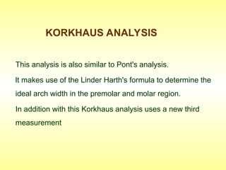 Model analysis in orthodontics presentation | PPT