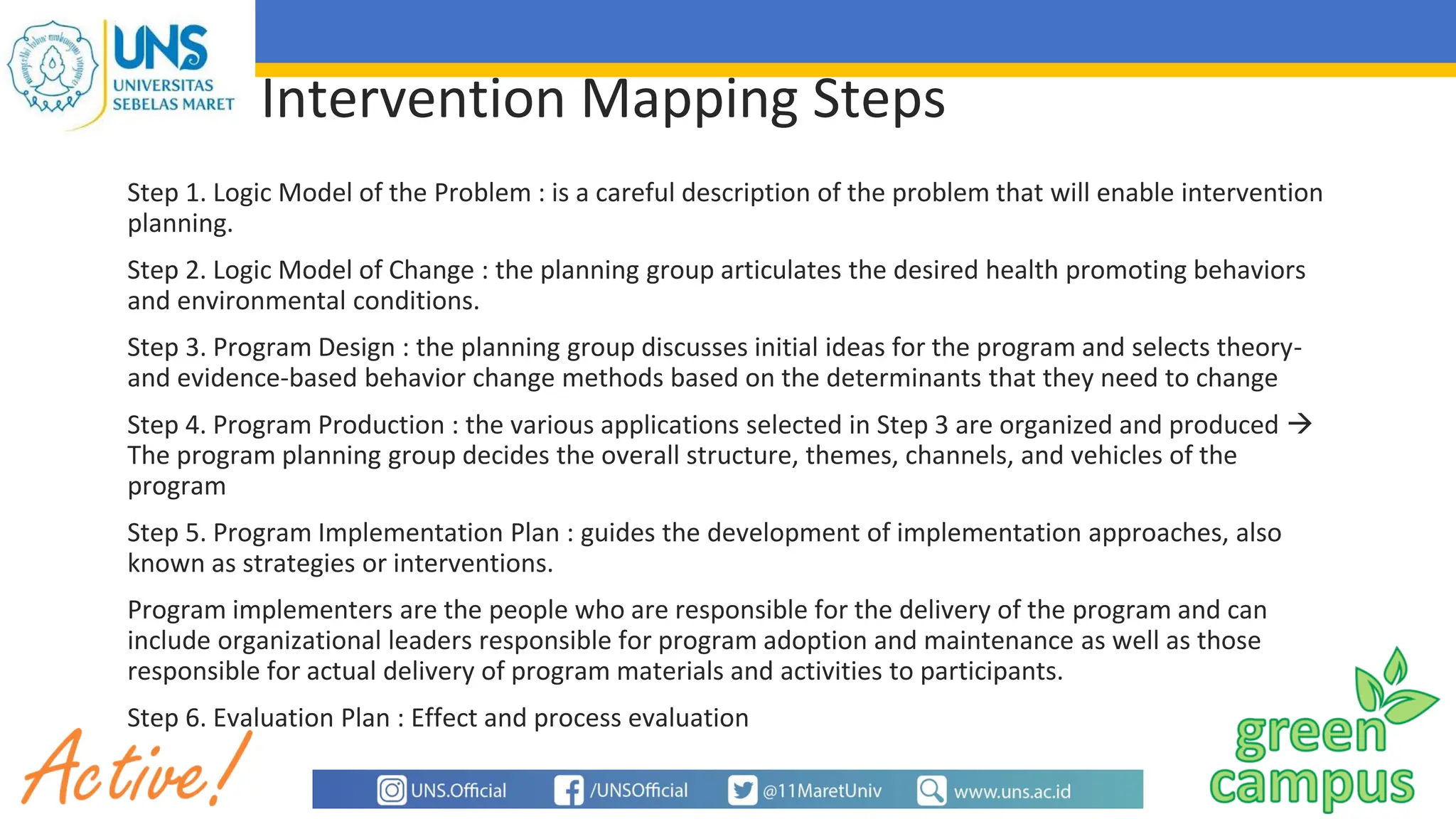 Model and Behaviour theory, Implemetation mapping.pdf