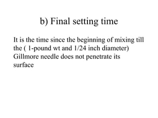 Model and die materials المحاضرة الرابعة | PPT