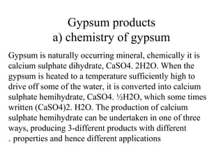 Model and die materials المحاضرة الرابعة | PPT