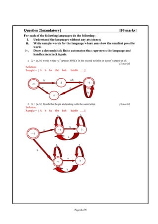 Model answer of exam TC_spring 2013 | PDF