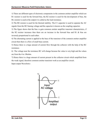 Solved MSBTE Sample Paper Basic Electonics (EJ2I) | PDF