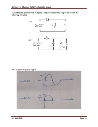 Solved MSBTE Sample Paper Basic Electonics (EJ2I) | PDF