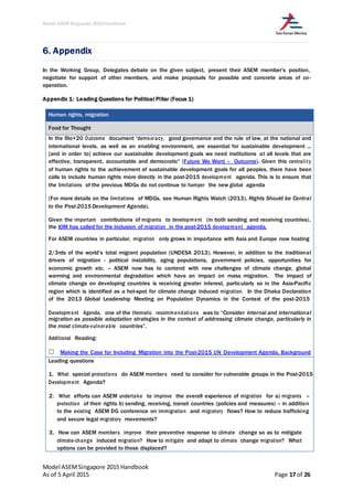 Model asem singapore 2015 handbook | DOCX