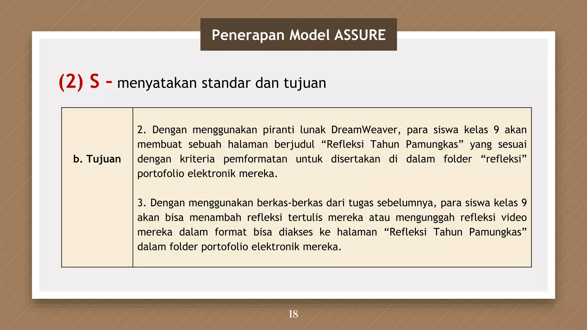 Model ASSURE: Konsep dan Contoh Penerapan | PPTX