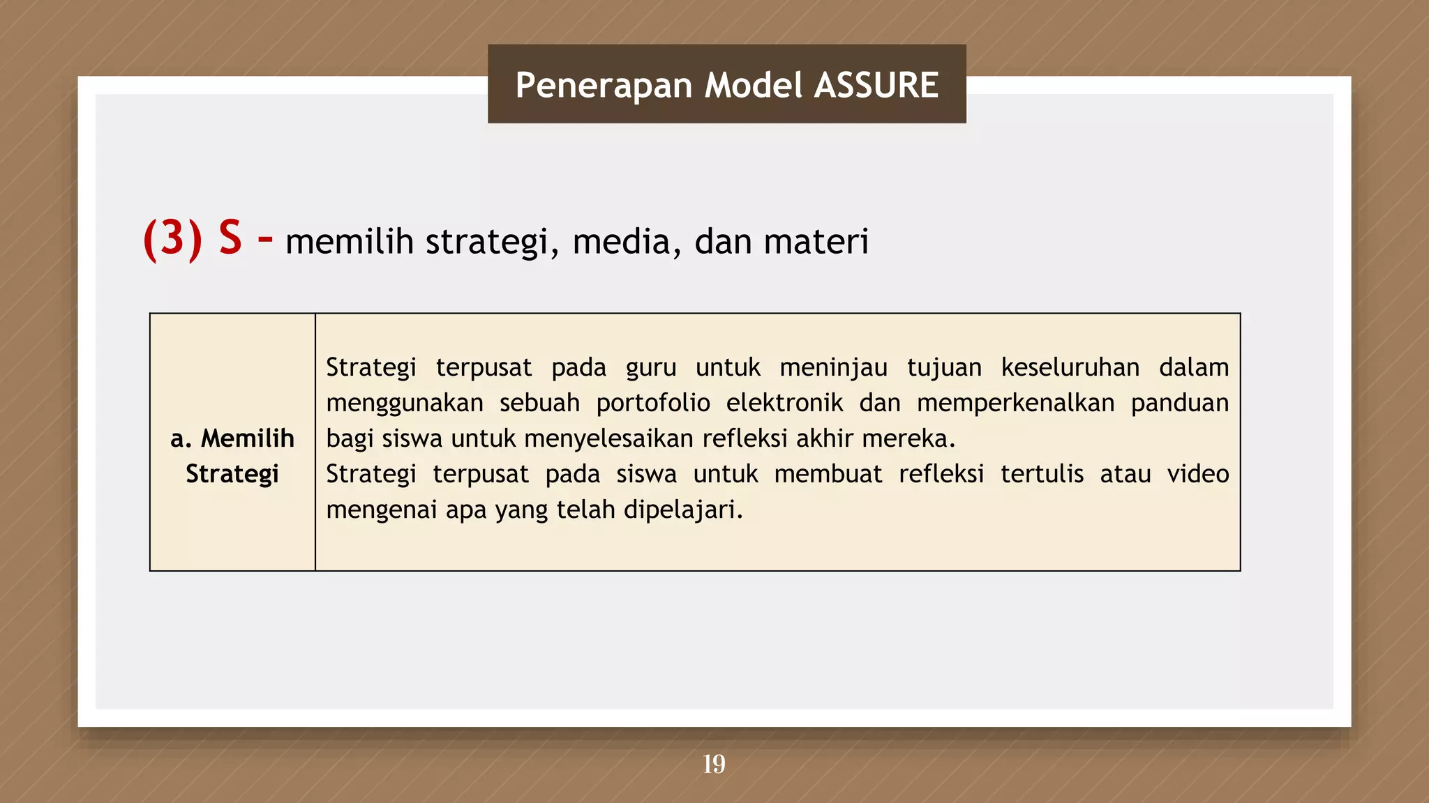 Model ASSURE: Konsep dan Contoh Penerapan | PPTX