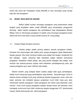 Model assure dan rph | DOCX