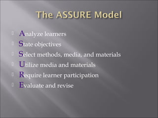 Model assure media pembelajaran | PPT