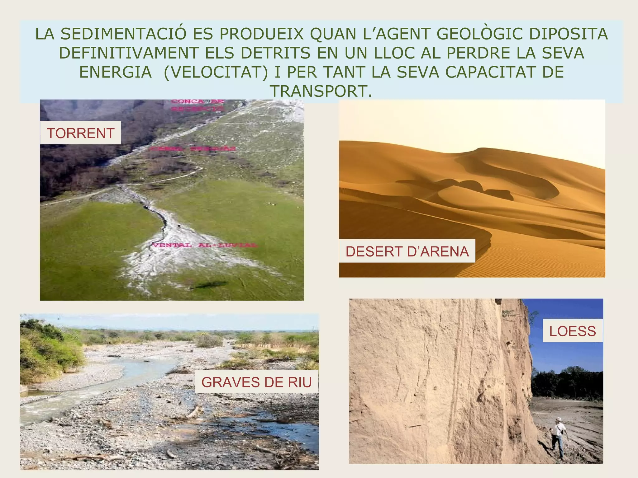 La dinàmica externa del planeta: El modelatge del relleu 2 ESO | PPT