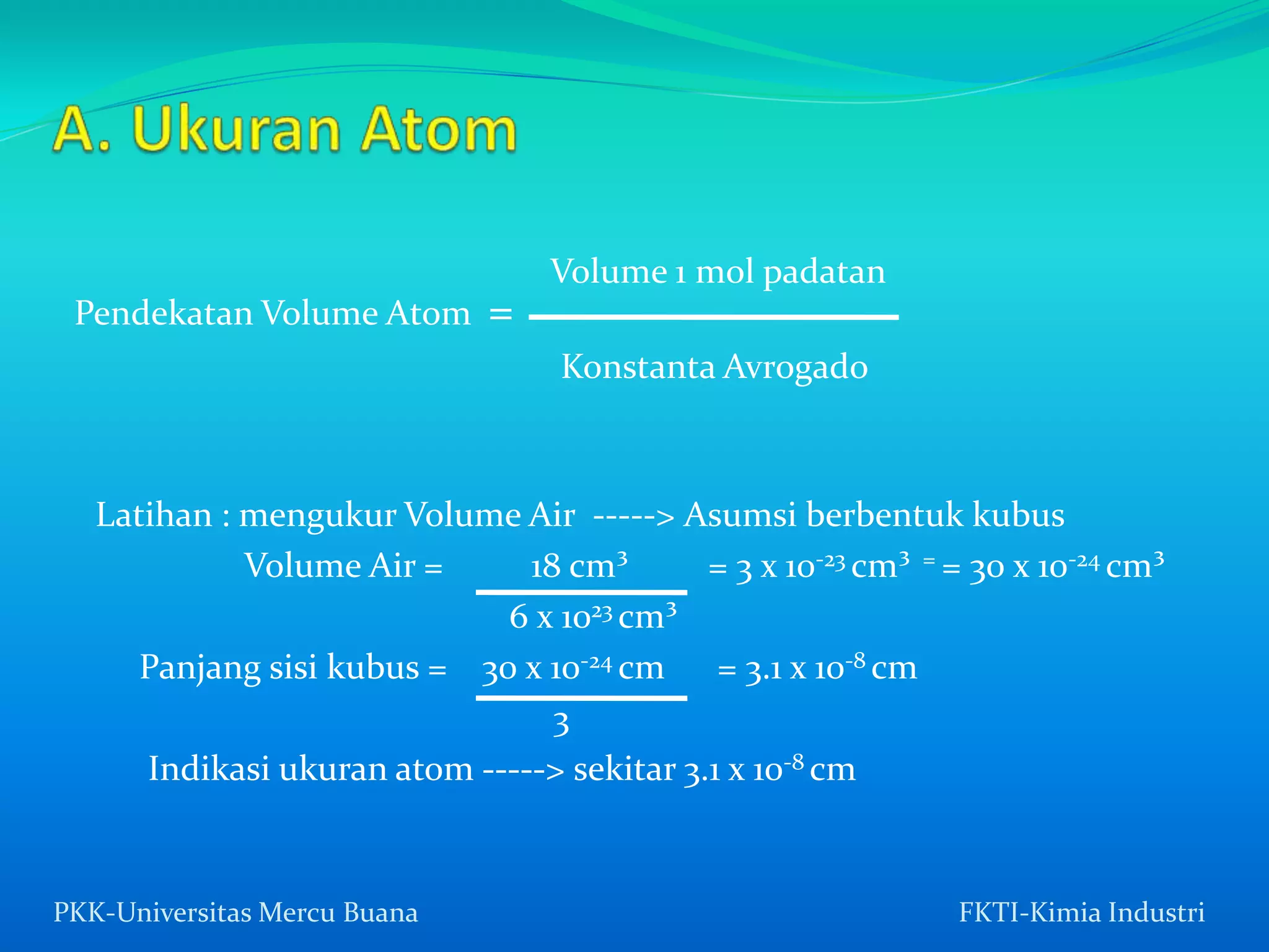 Model atom | PPT