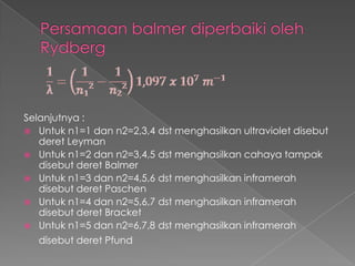 Model atom bohr | PPT