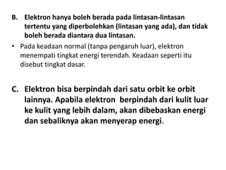 Model atom bohr | PPTX