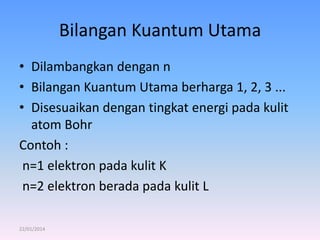 Model atom mekanika gelombang | PPTX