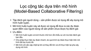 Model based collaborative filtering | PDF