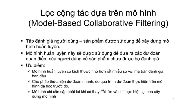 Model based collaborative filtering | PDF