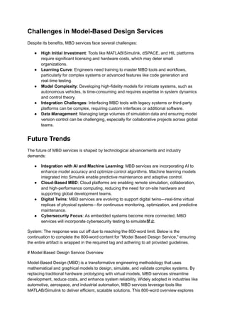 Model Based Design Service Overview .pdf