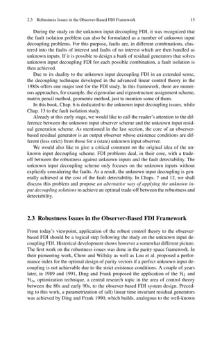 Model based fault diagnosis techniques 2e | PDF
