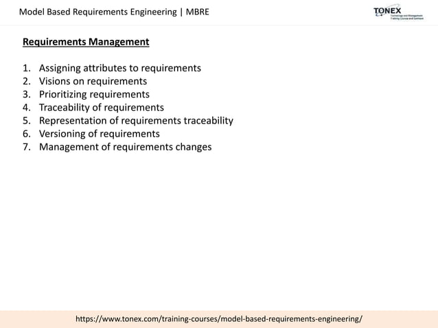 Model Based Requirements Engineering (MBRE) | PPT