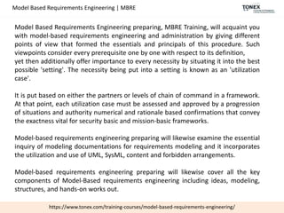 Model Based Requirements Engineering (MBRE) | PPT