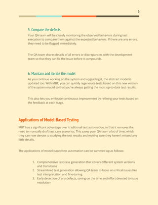 Model-Based Testing in The Test Automation | PDF