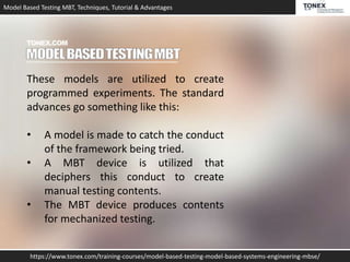 Model Based Testing (MBT) Course, Tutorial, Techniques and Advantages ...