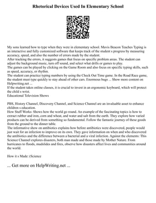 Model Basic Essay Structure Guideline Secure High Grades In Essay | PDF