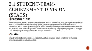 Model Belajar Kooperatif | PPTX