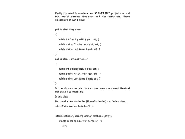 Model binding in_asp_net_mvc | PPT
