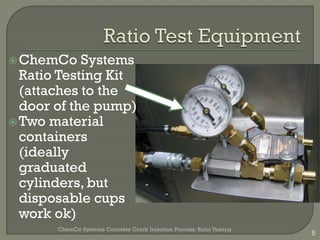 ChemCo Systems Model B Pressure Ratio Test | PPT