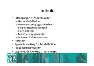 BK2011 Model builder | PDF