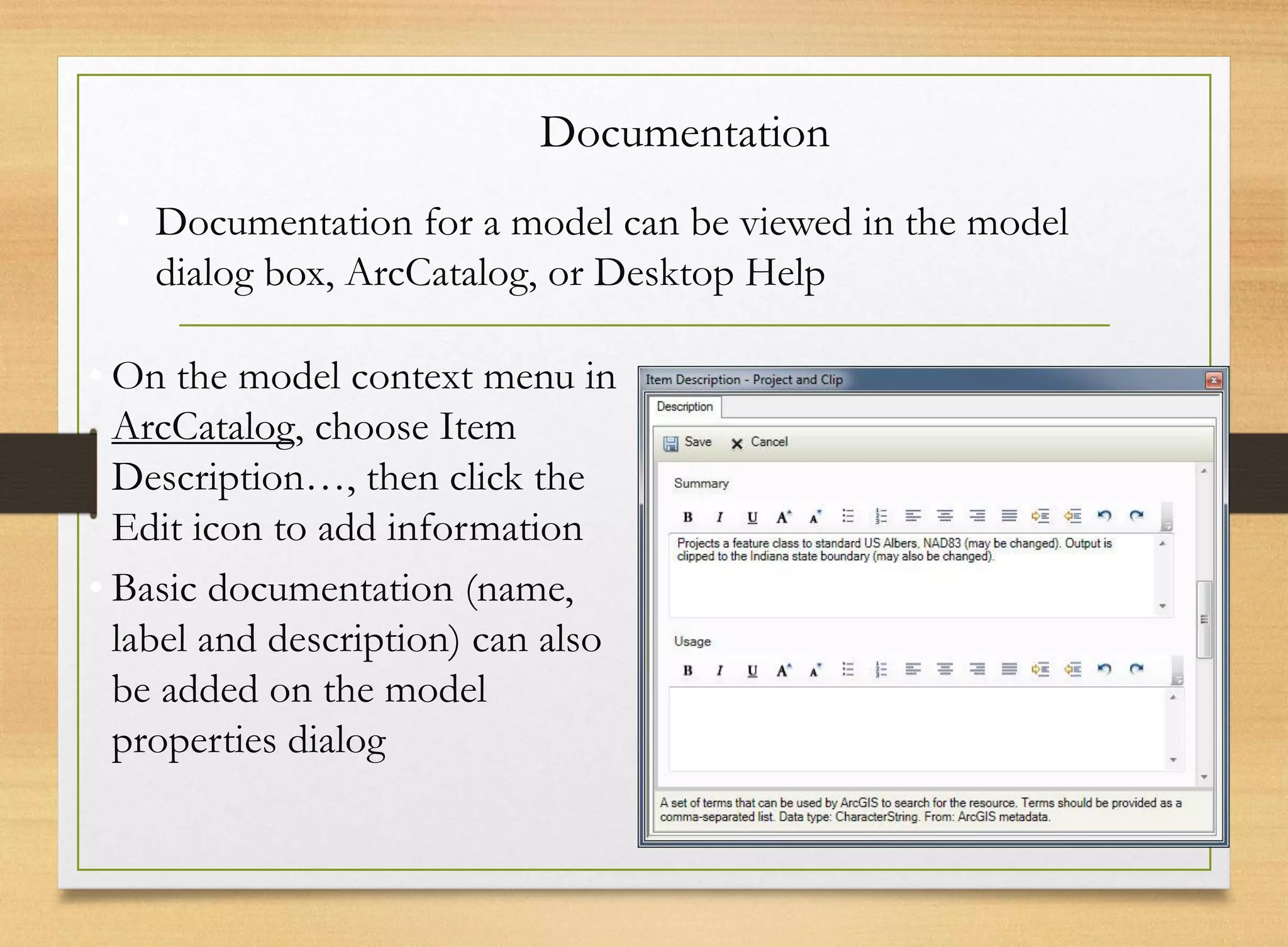 Model builder in_arcgis | PPT