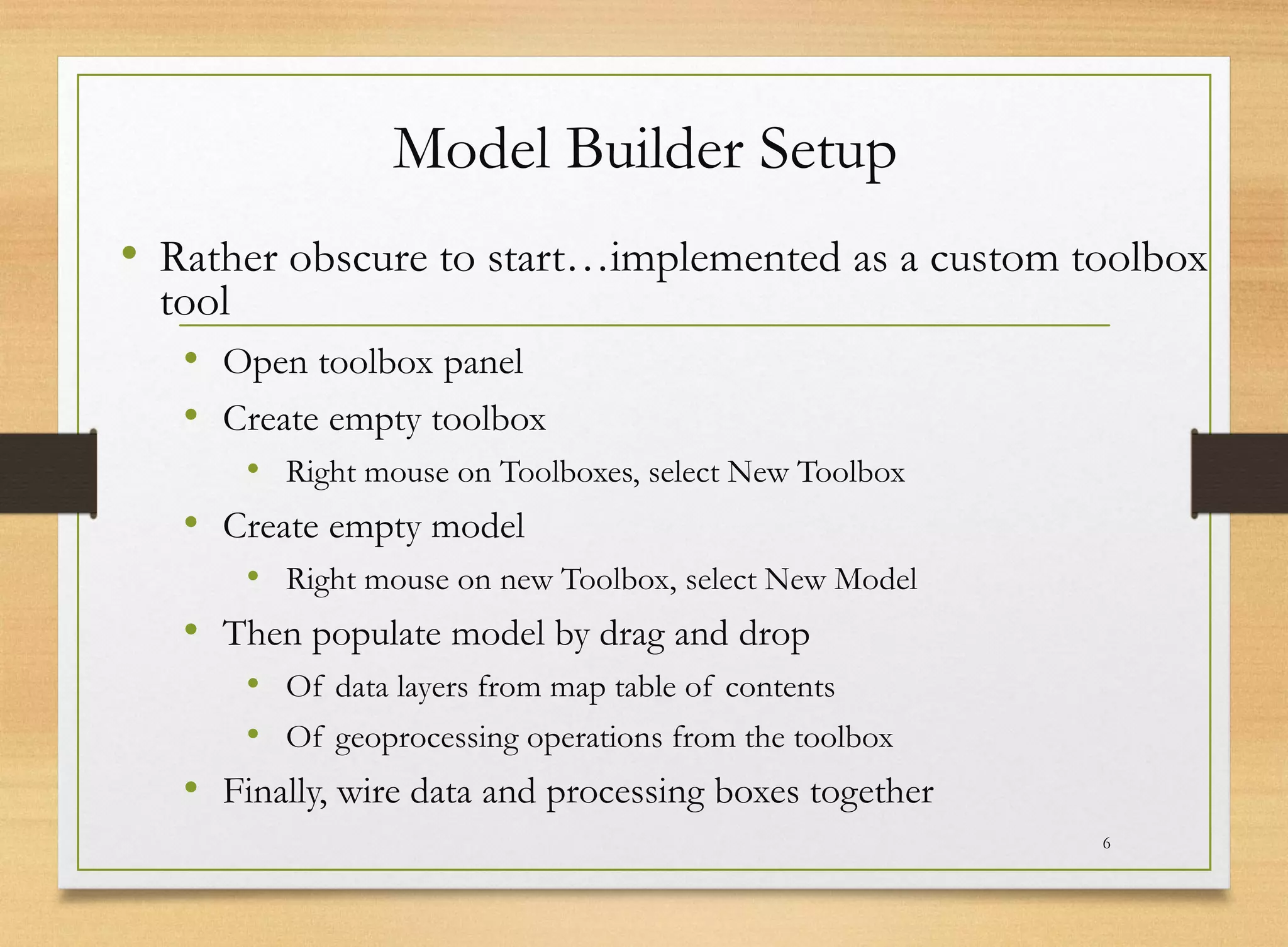 Model builder in_arcgis | PPT