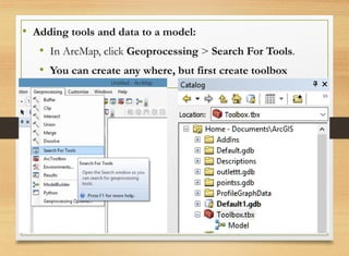 Model builder in_arcgis | PPT