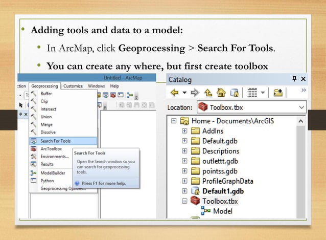 Model builder in_arcgis | PPT