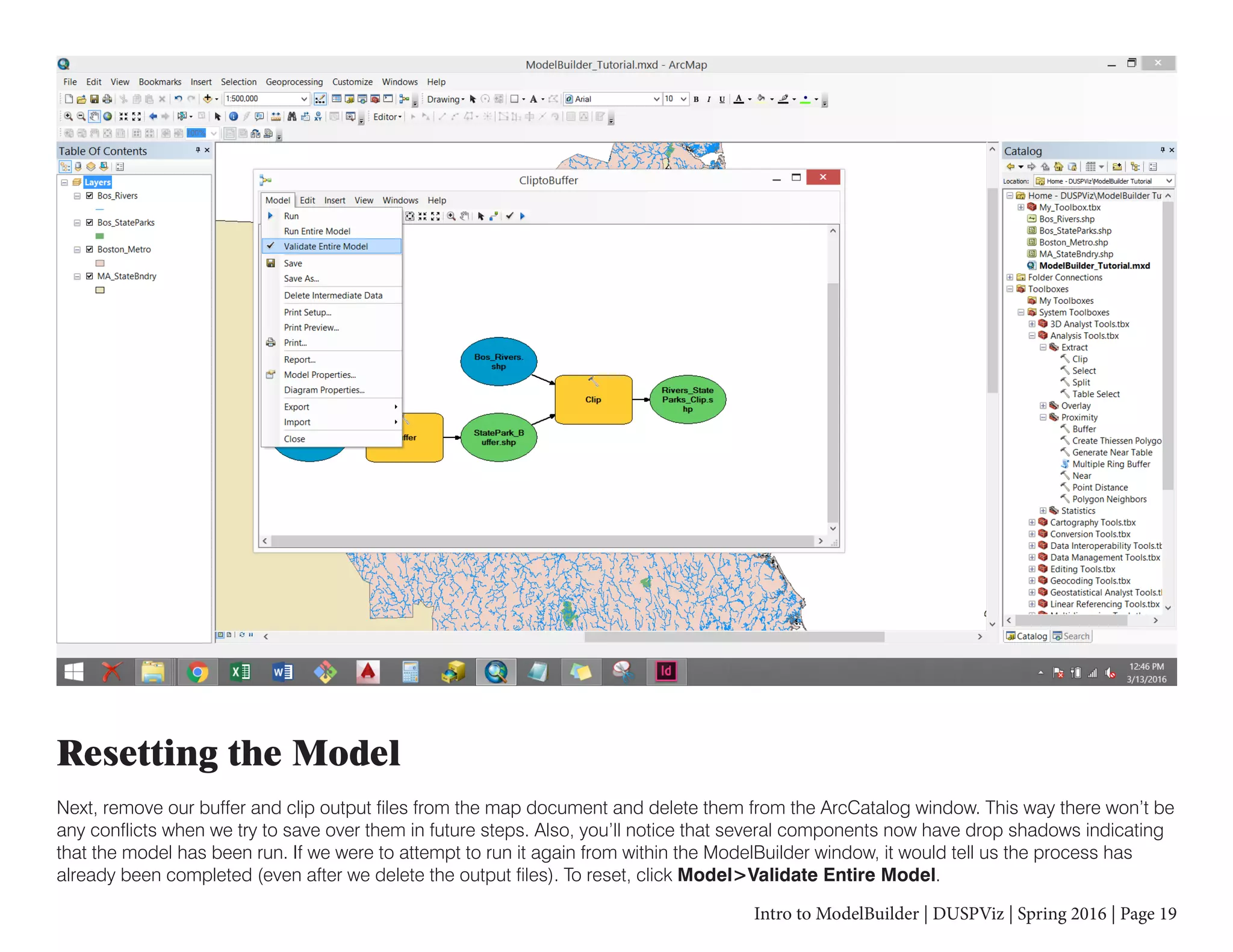Intro to ArcGIS ModelBuilder | PDF