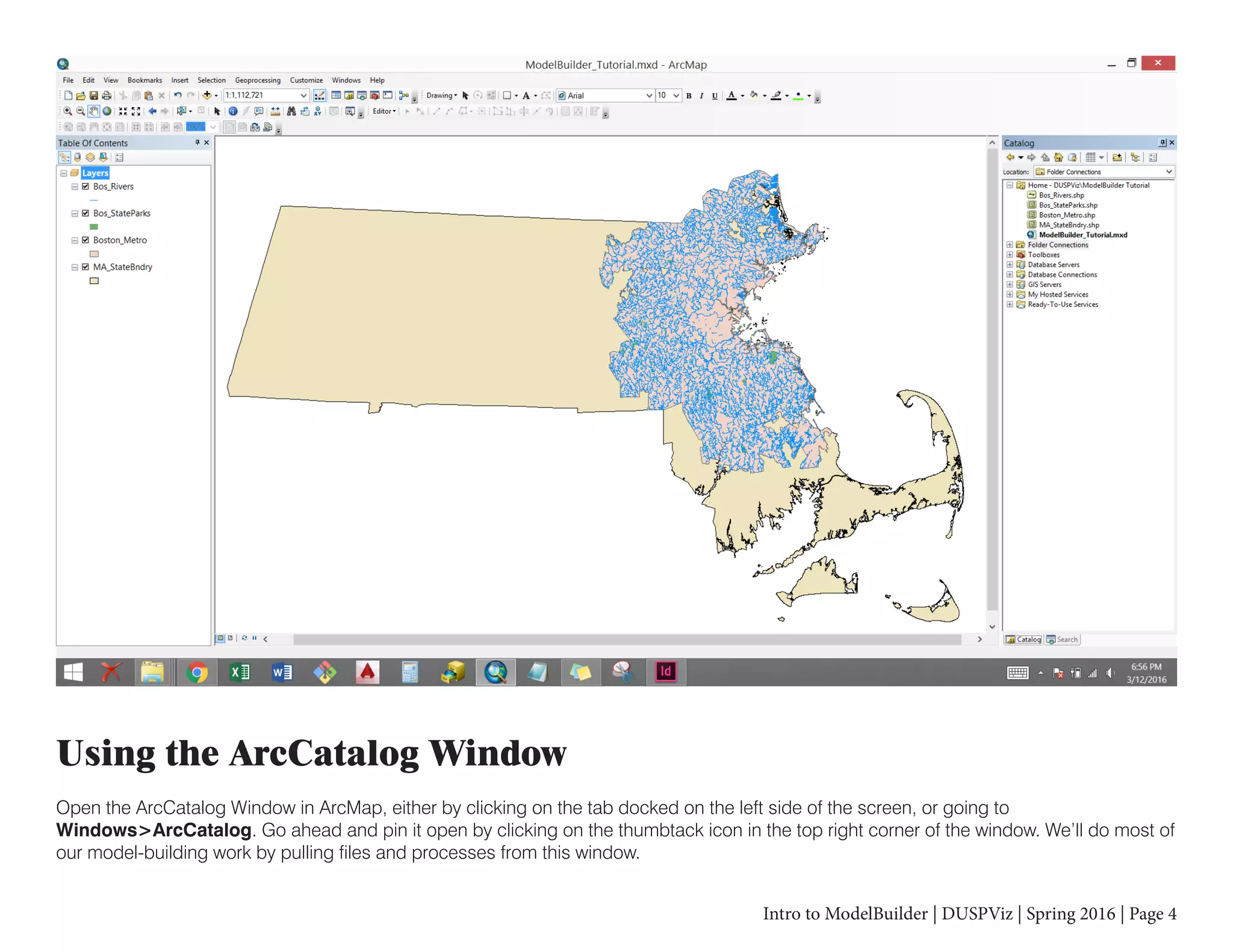 Intro to ArcGIS ModelBuilder | PDF