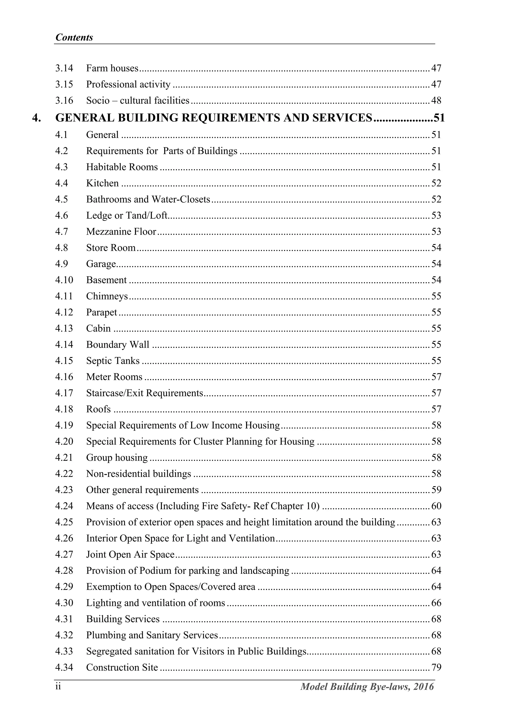 Model building bye laws 2016 | PDF