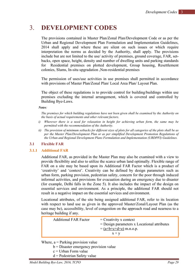 Model building bye laws 2016 | PDF