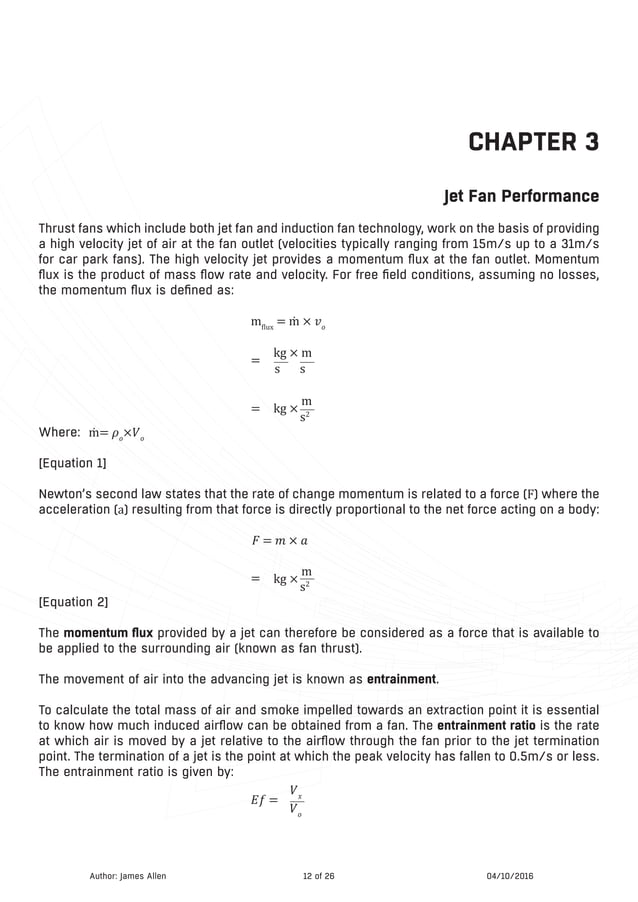 model calcul jet fan Flakt Woods.pdf | Indoor Environmental Quality ...