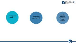 Tracking Machine learning Experiments | PDF